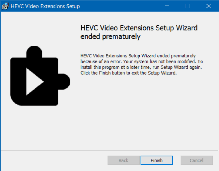 HEVC Video Extensions 코덱 무료 설치 다운로드