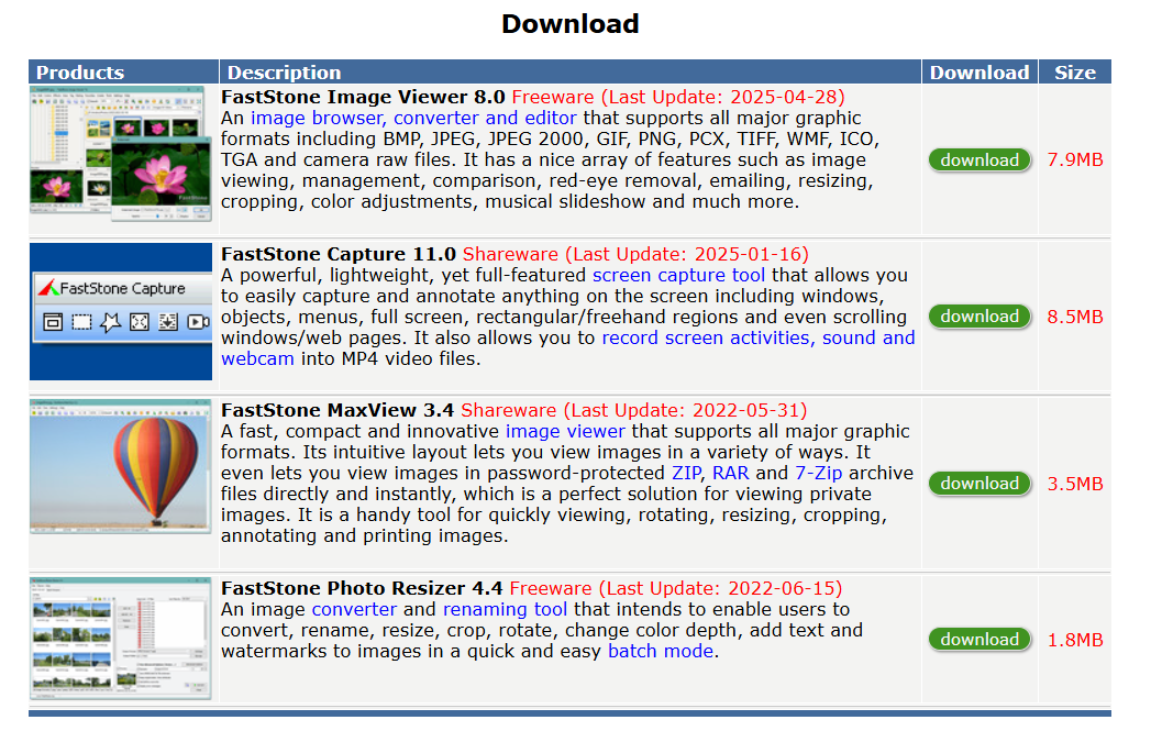 FastStone Image Viewer 다운로드